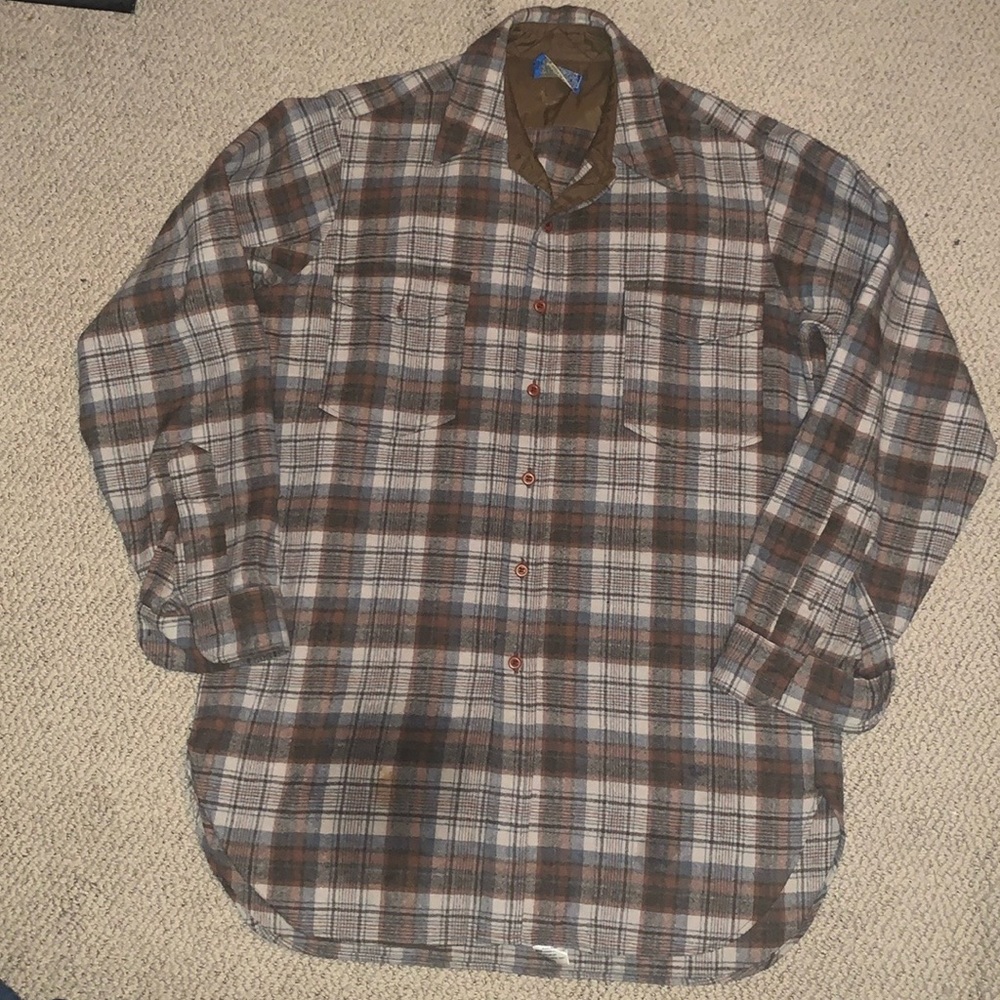 Pendleton Flannel Shirt See Pics Men’s Large - Gem